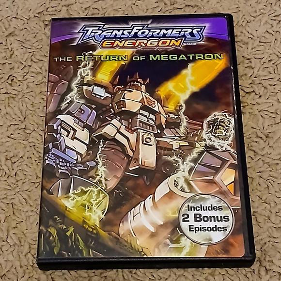 Transformers | Media | Transformer Energon The Return Of Megatron Dvd ...
